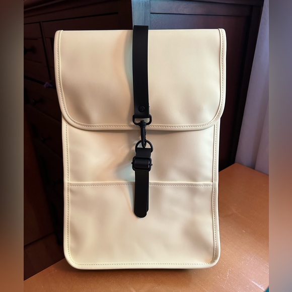 Rains | Bags | Rains Yellow Backpack | Poshmark